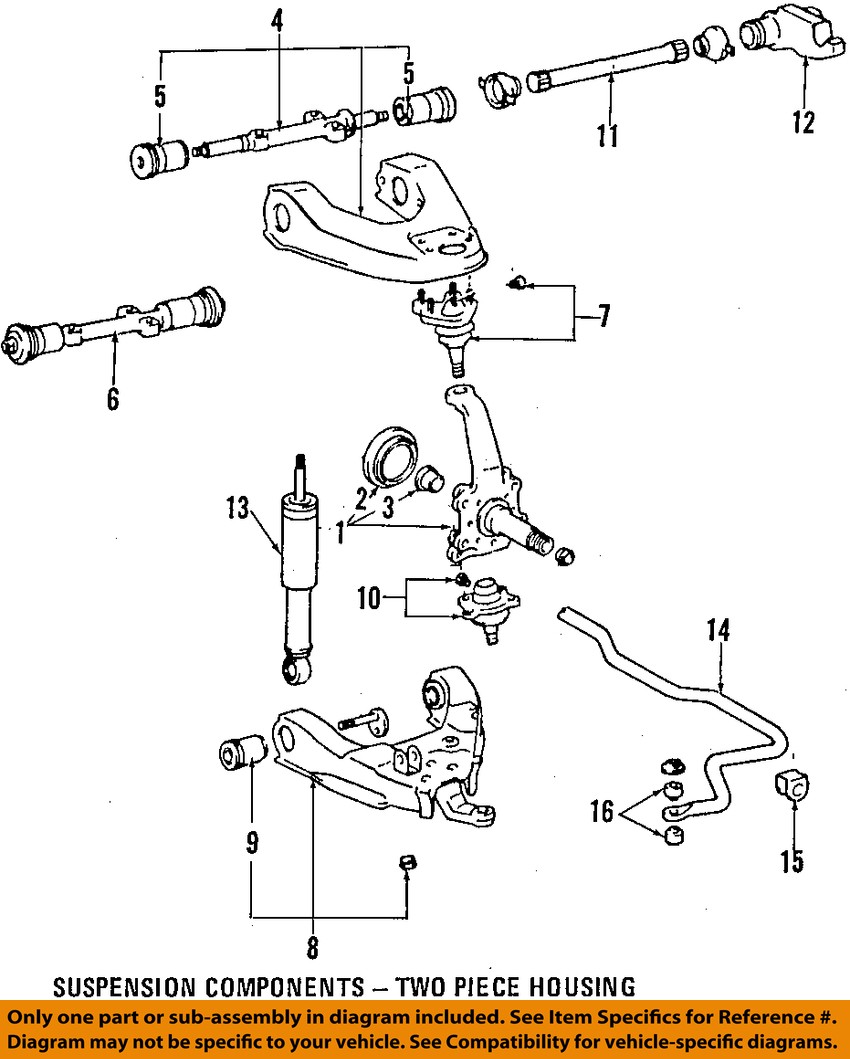 TOYOTA OEM 95-00 Tacoma Front Stabilizer Sway Bar-Link Bushing ...
