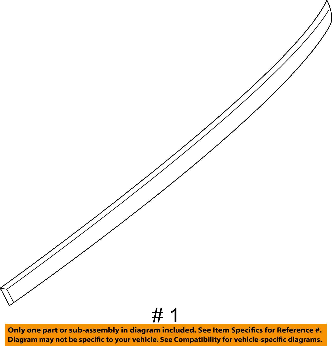 Mercedes Mercedes Benz Lift Gate Tail Tailgate Handle Molding ...