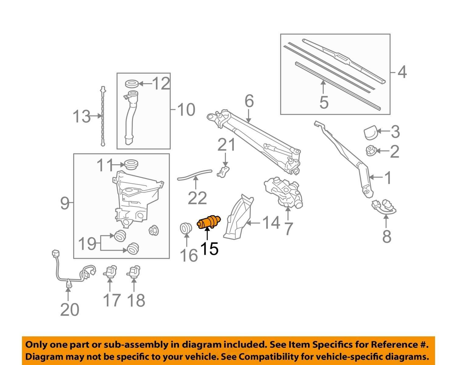 Genuine OEM Washer Fluid Level Sensor for Toyota 85397AA040 for sale ...
