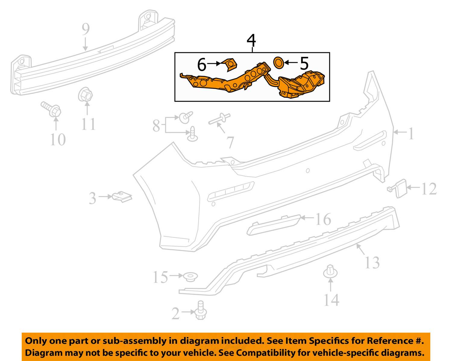 Chevrolet GM OEM Right-Outer Support 42371124 | eBay