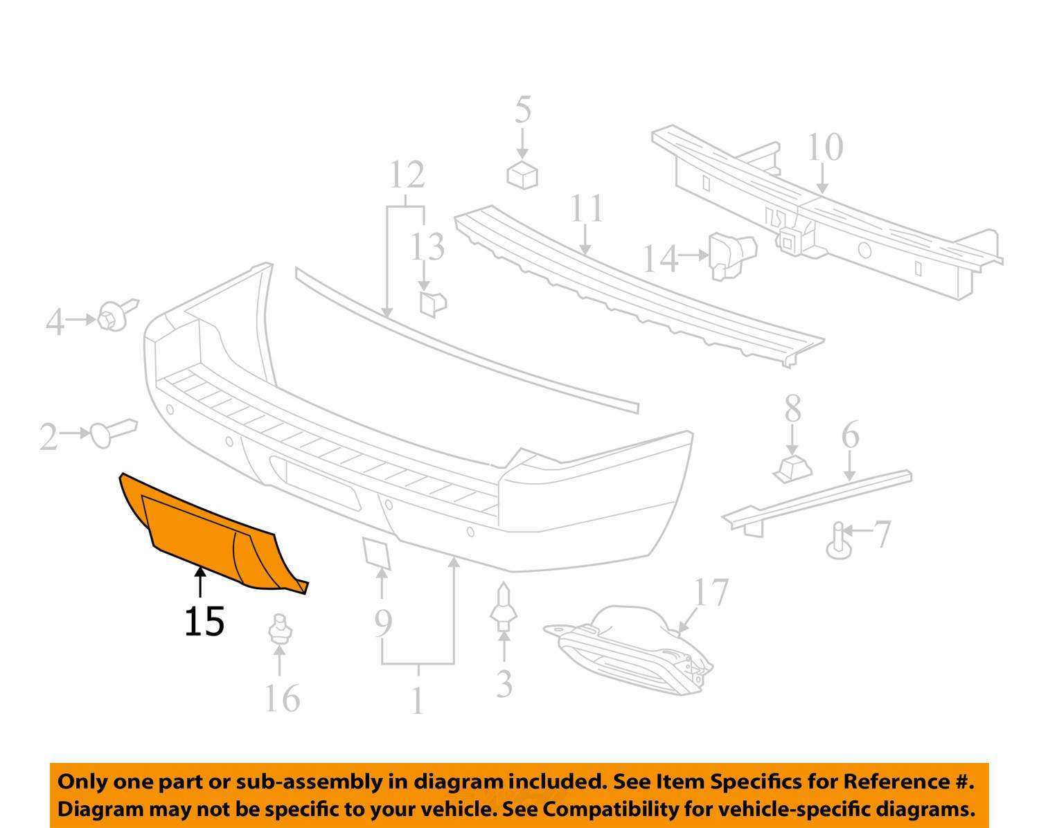 2007-2014 TAHOE LTZ DENALI ESCALADE TRAILER HITCH COVER PRIMED NEW GM ...