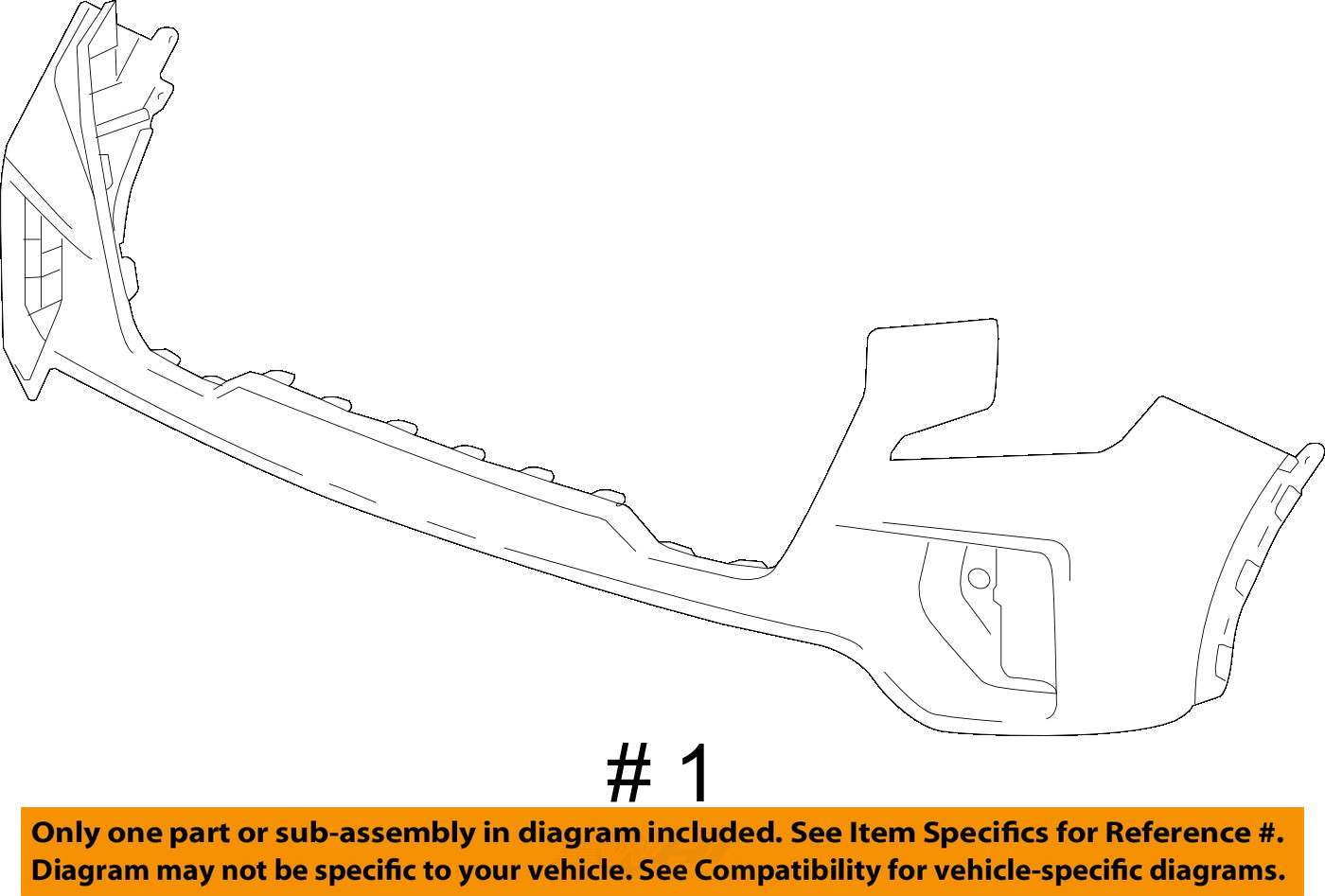 GMC GM OEM Bumper Cover 84542588 | eBay