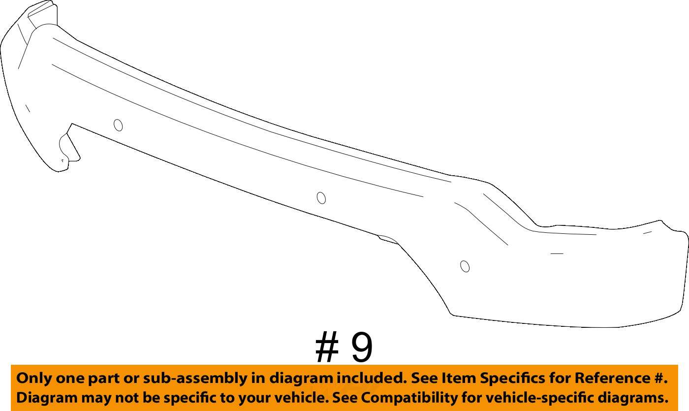 GMC GM OEM Front Bumper 84482539 | eBay