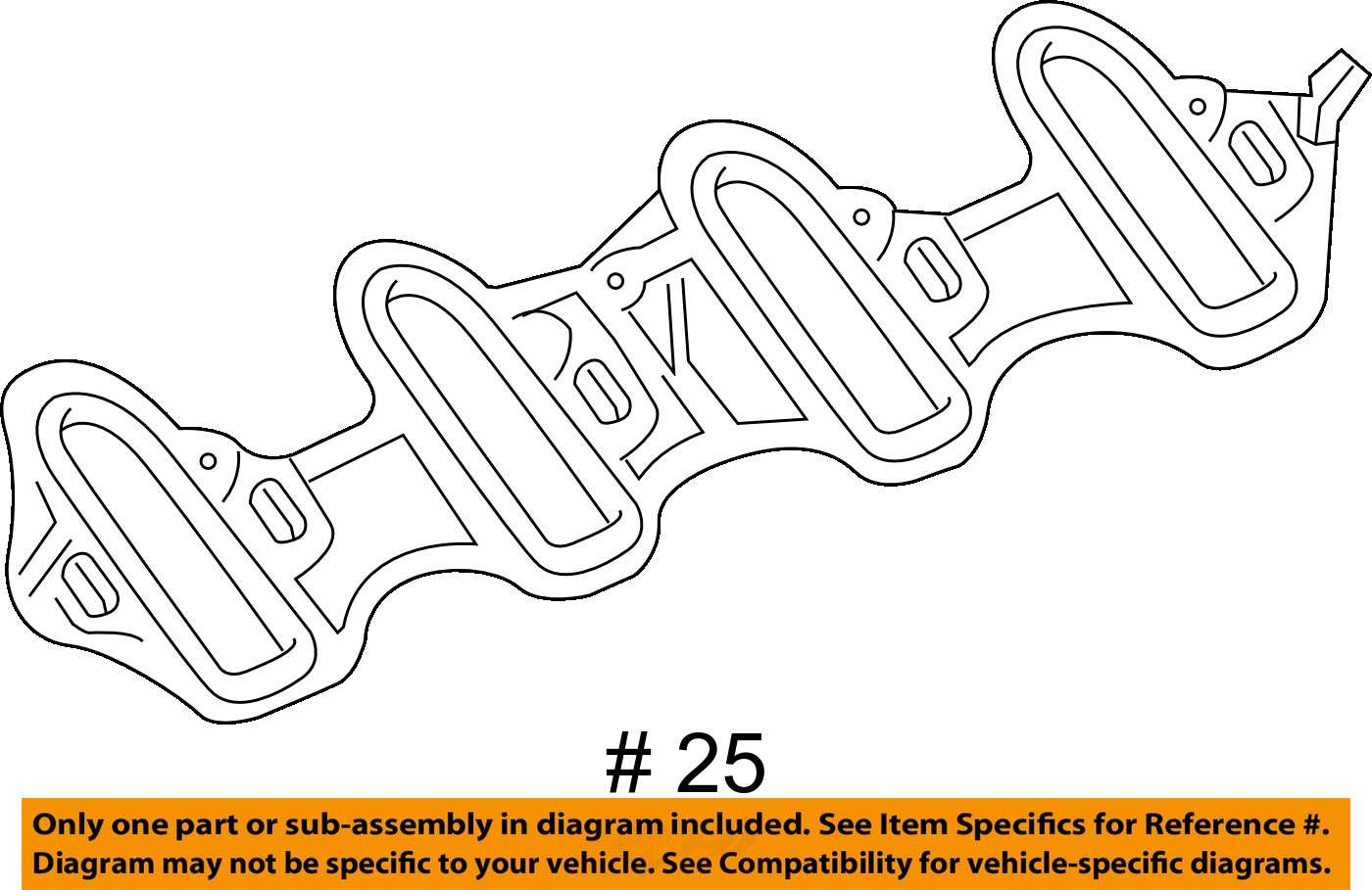 GM OEM-Engine Intake Manifold Gasket 19207929 | eBay