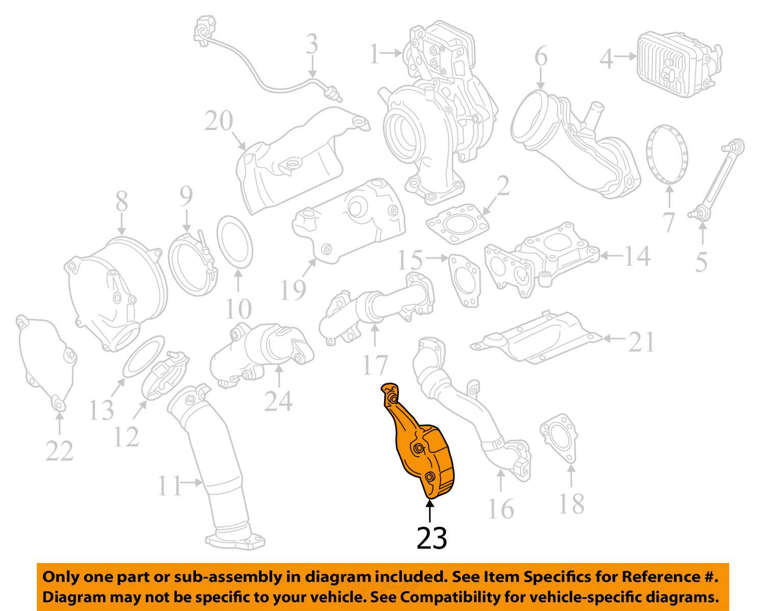 GM OEM Turbocharger Turbo-Heat Shield Right 12680299 | eBay