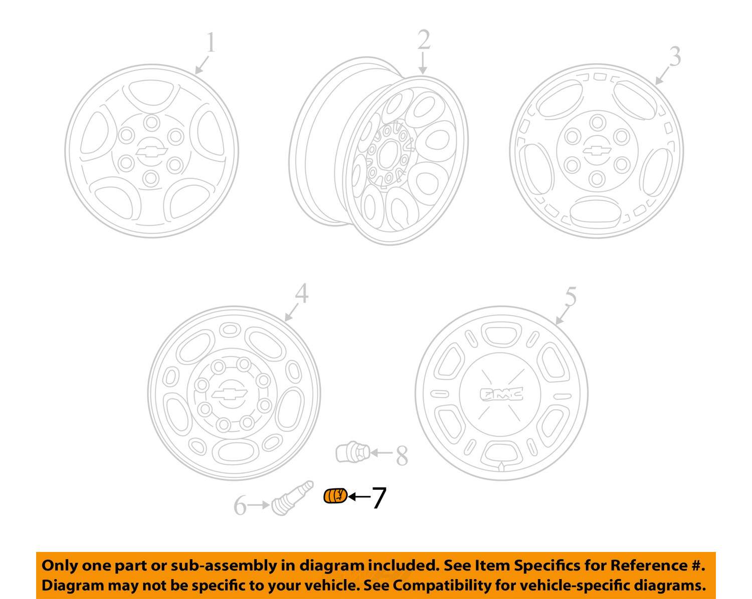 GM OEM Wheel-Lug Nut 9595175 | eBay
